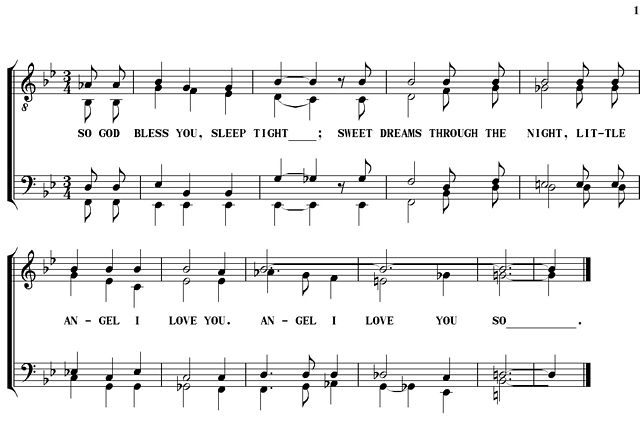 Barbershop Tags - Angel I Love You