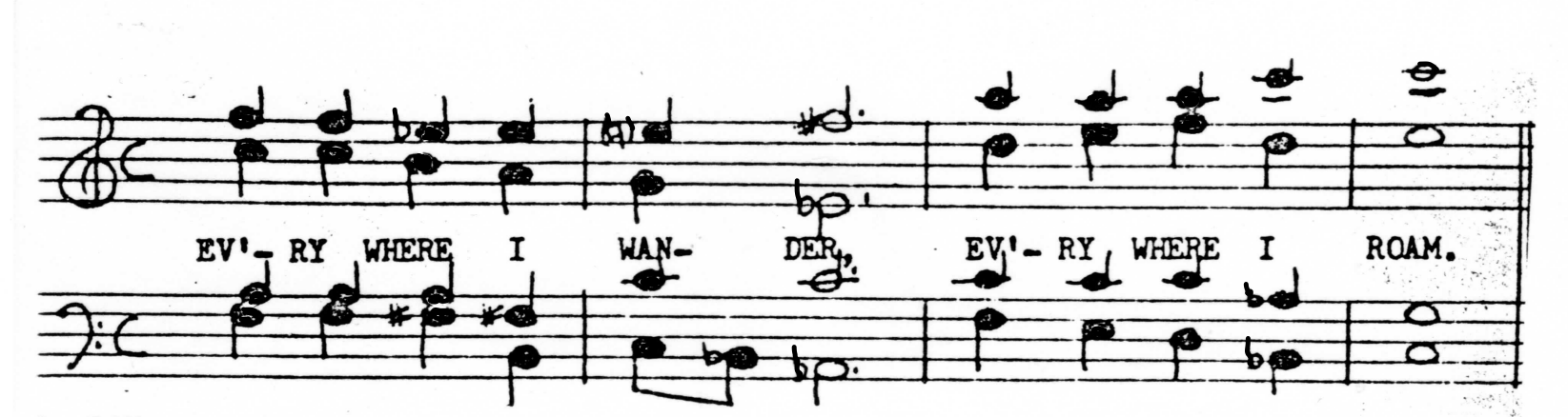 Barbershop Tags - Everywhere I Wander