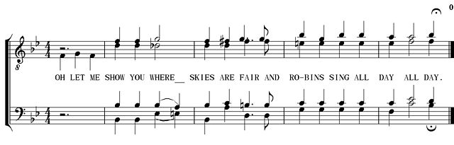 Barbershop Tags - Robins Sing All Day